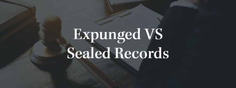 What is the Difference Between Expunged and Sealed Records ...