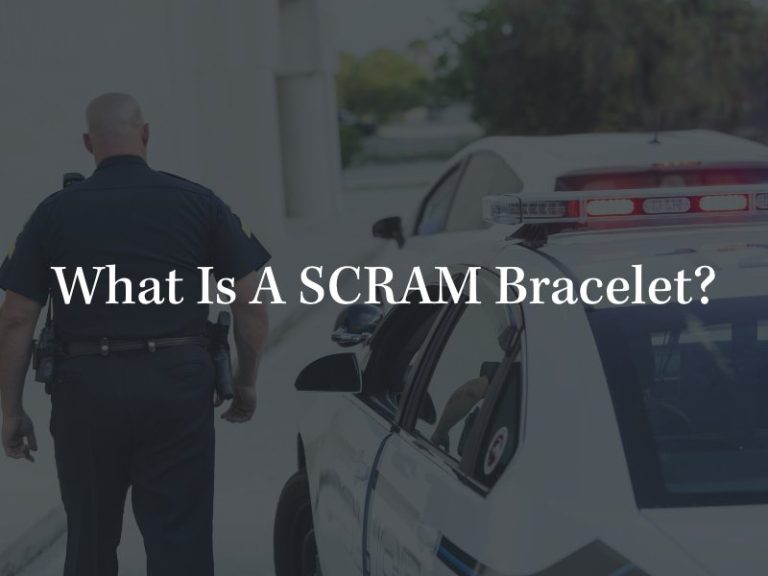 What Is A SCRAM Bracelet? | Ciccarelli Law Offices