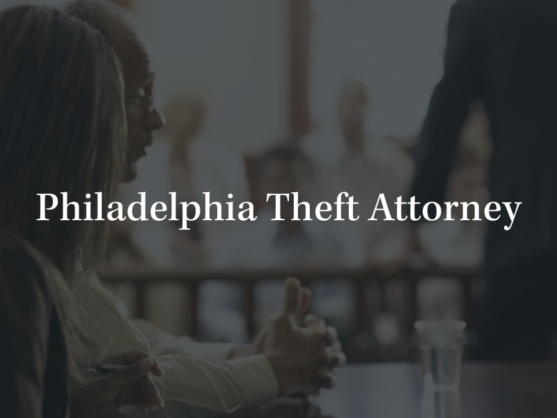 Philadelphia Theft Crime Attorney | Ciccarelli Law Offices